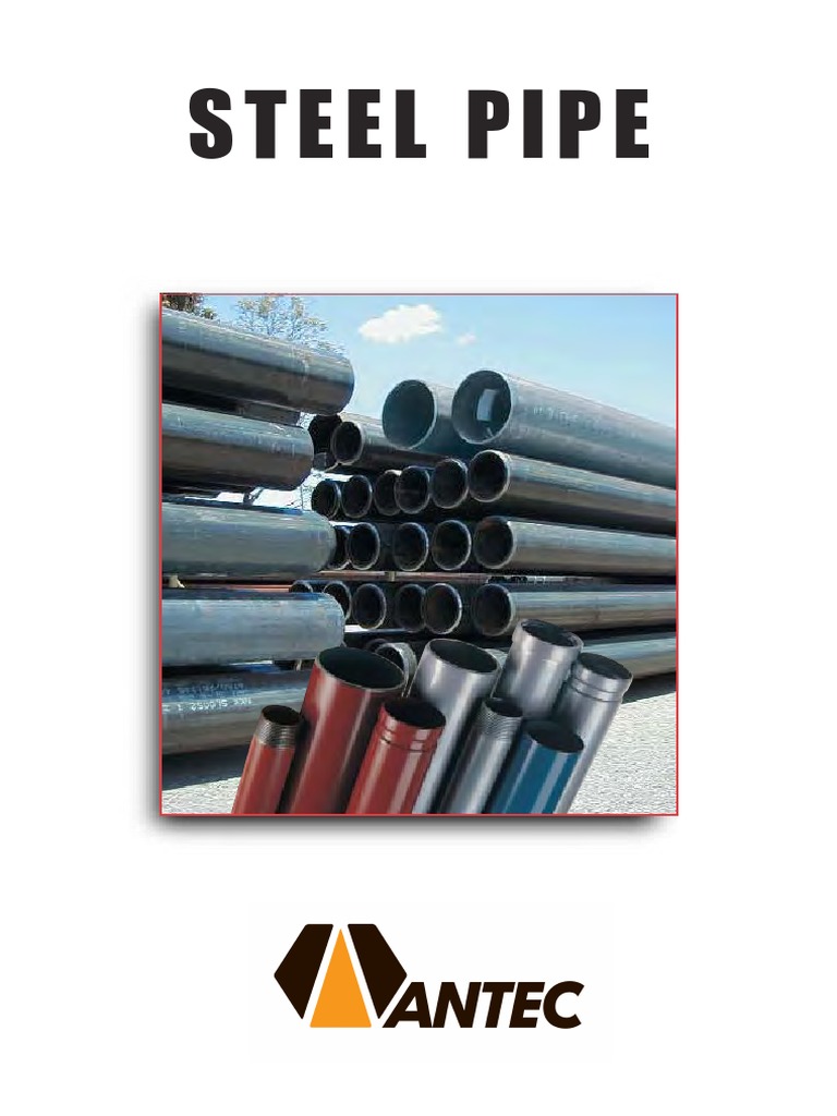 Pipe Steel Pipe Catalogue | PDF | Pipe (Fluid Conveyance) | Galvanization