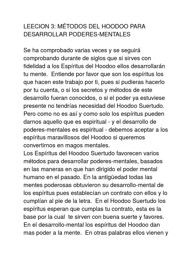 Voudon Gnostic Workbook: Lección 3 | PDF | Sombra | Oración