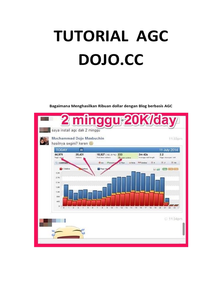Tutorial Agc Dojo | PDF
