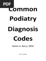 Podiatry Terms Glossary | PDF | Toe | Foot