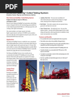 Schlumberger Coiled Tubing | PDF | Casing (Borehole) | Petroleum Reservoir