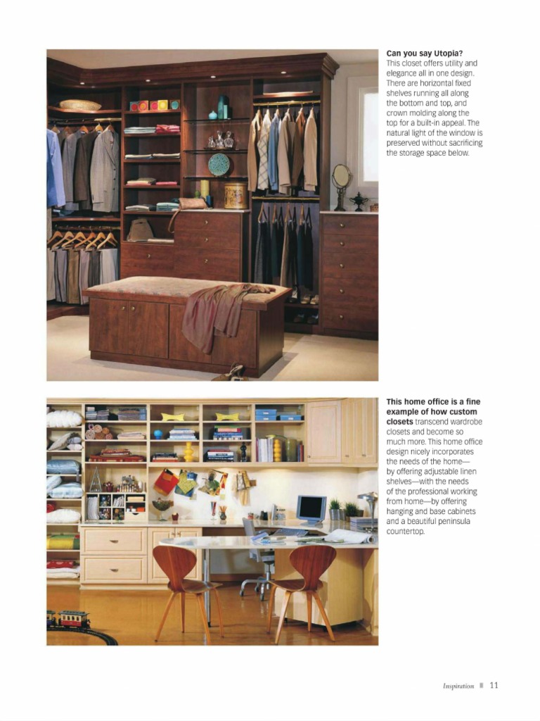 Custom Home Office Closet Design | PDF