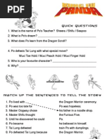 Kung Fu Panda Script | PDF