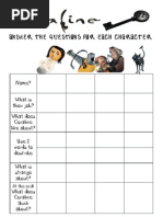 Disney Pixar Coco Worksheet | PDF