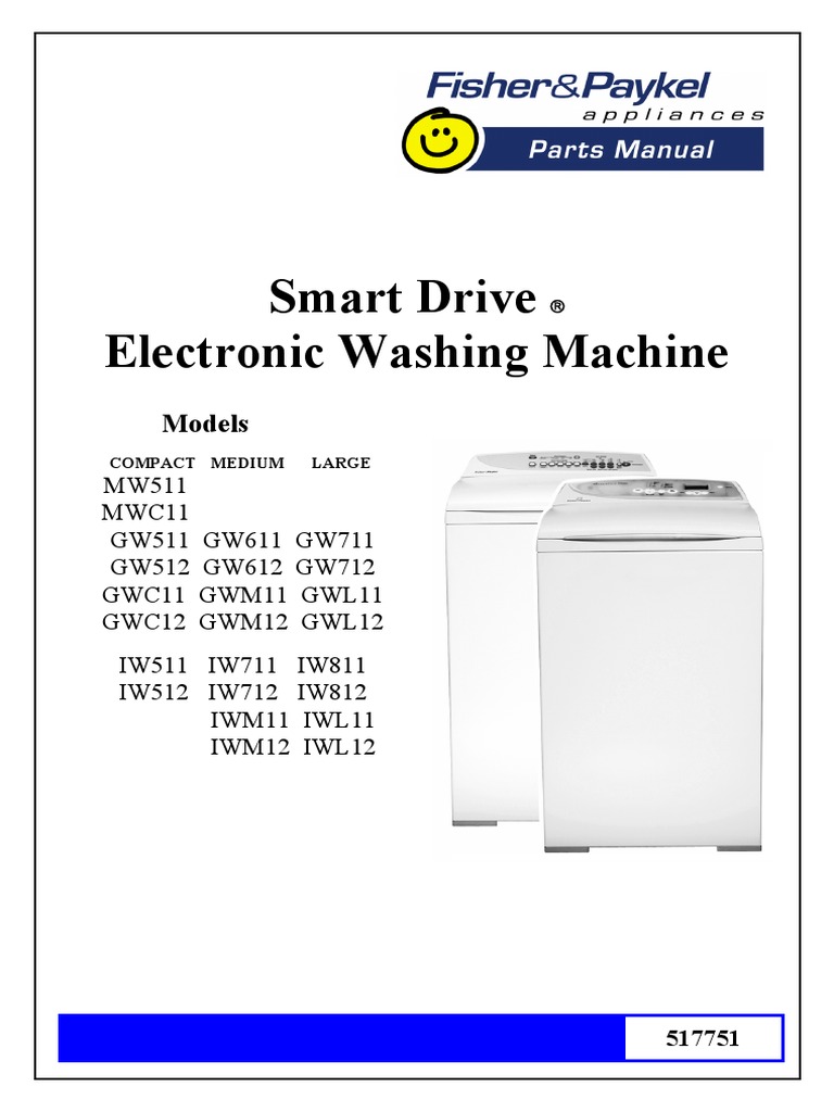 Fusher and Paykel gw712 | PDF | Technology & Engineering