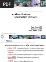 ATA Spec 100 Aviation | PDF | Technology & Engineering