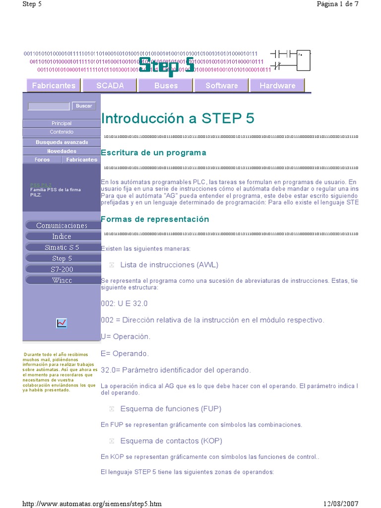 Manual Step5 PDF | PDF | Programa de computadora | Programación