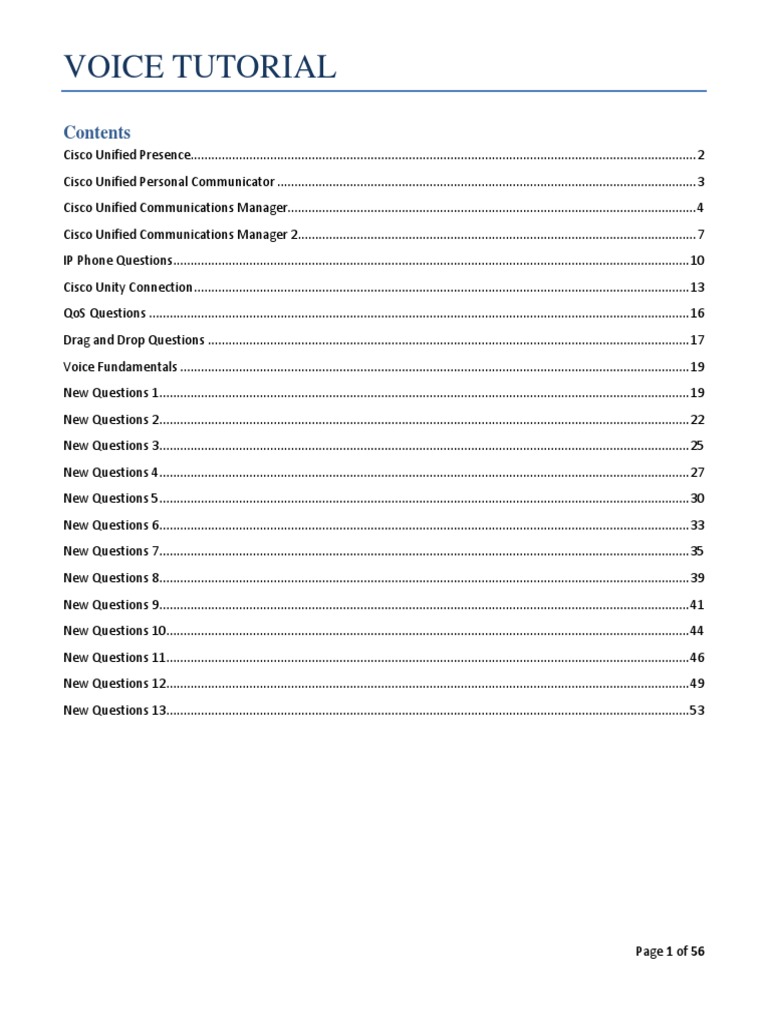 Voice Tut | PDF | Transport Layer Security | Voicemail