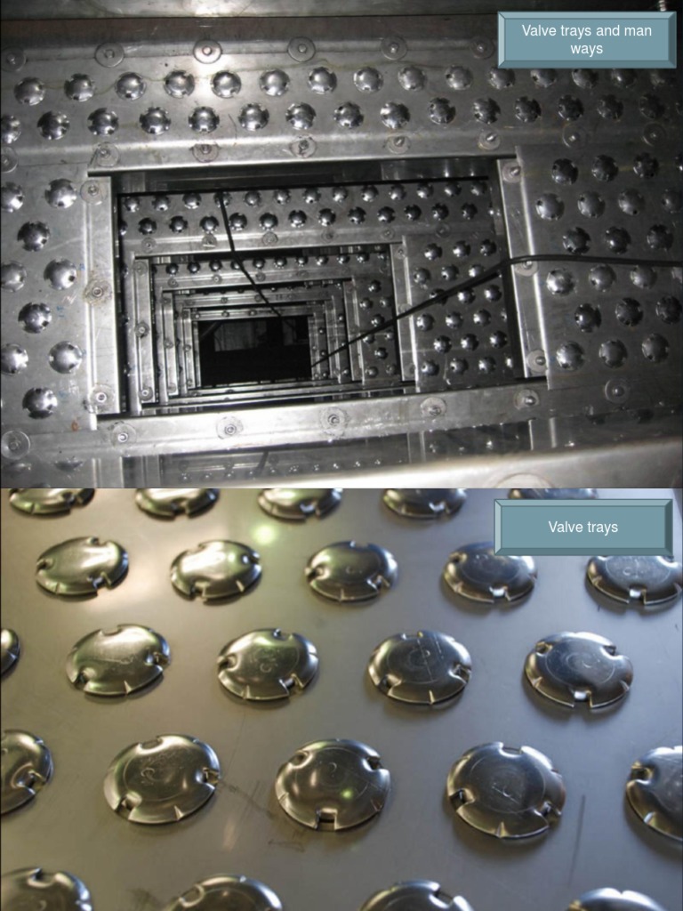 Valve Trays and Manways Overview | PDF