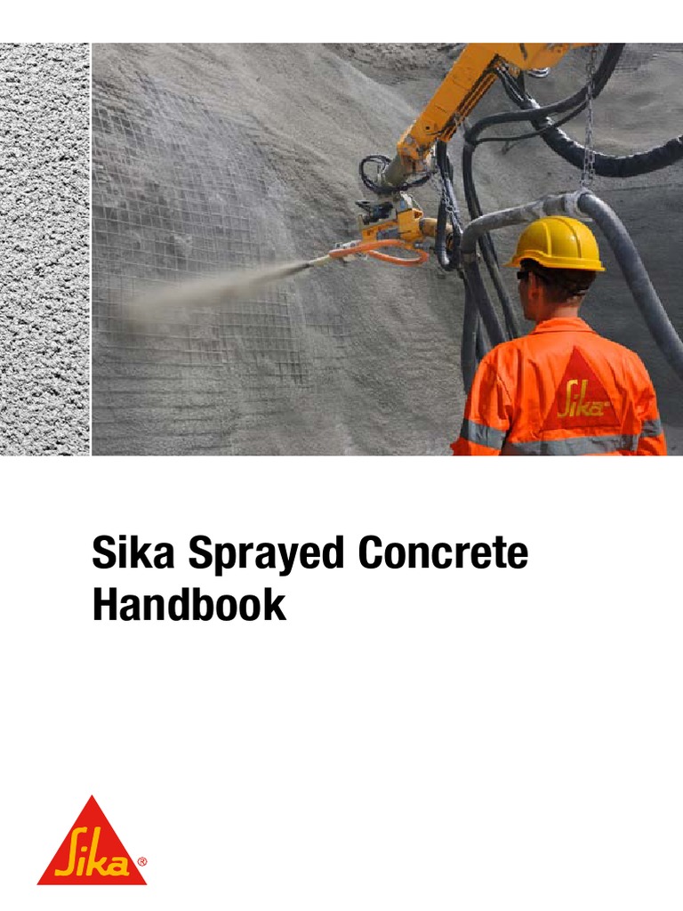 Manual Torcret Sika | PDF | Tunnel | Concrete