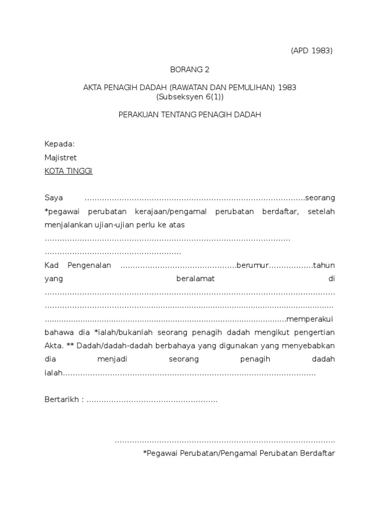 Format BOrang 2 | PDF