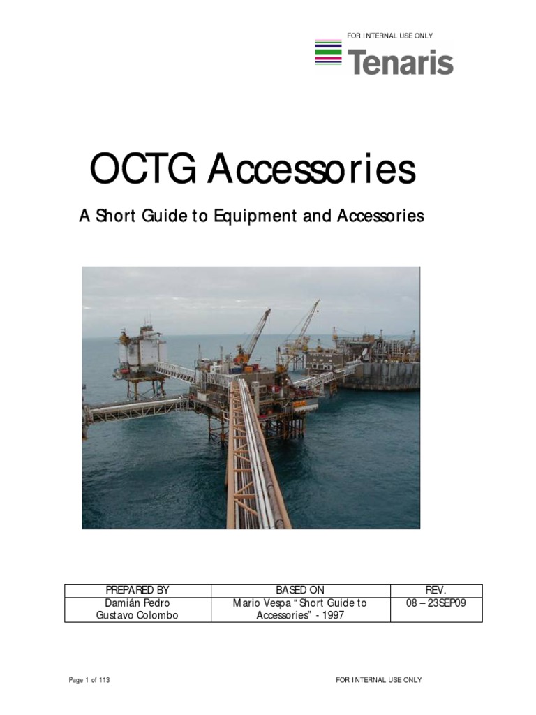 OCTG Accessory Brochure | PDF | Casing (Borehole) | Pipe (Fluid Conveyance)