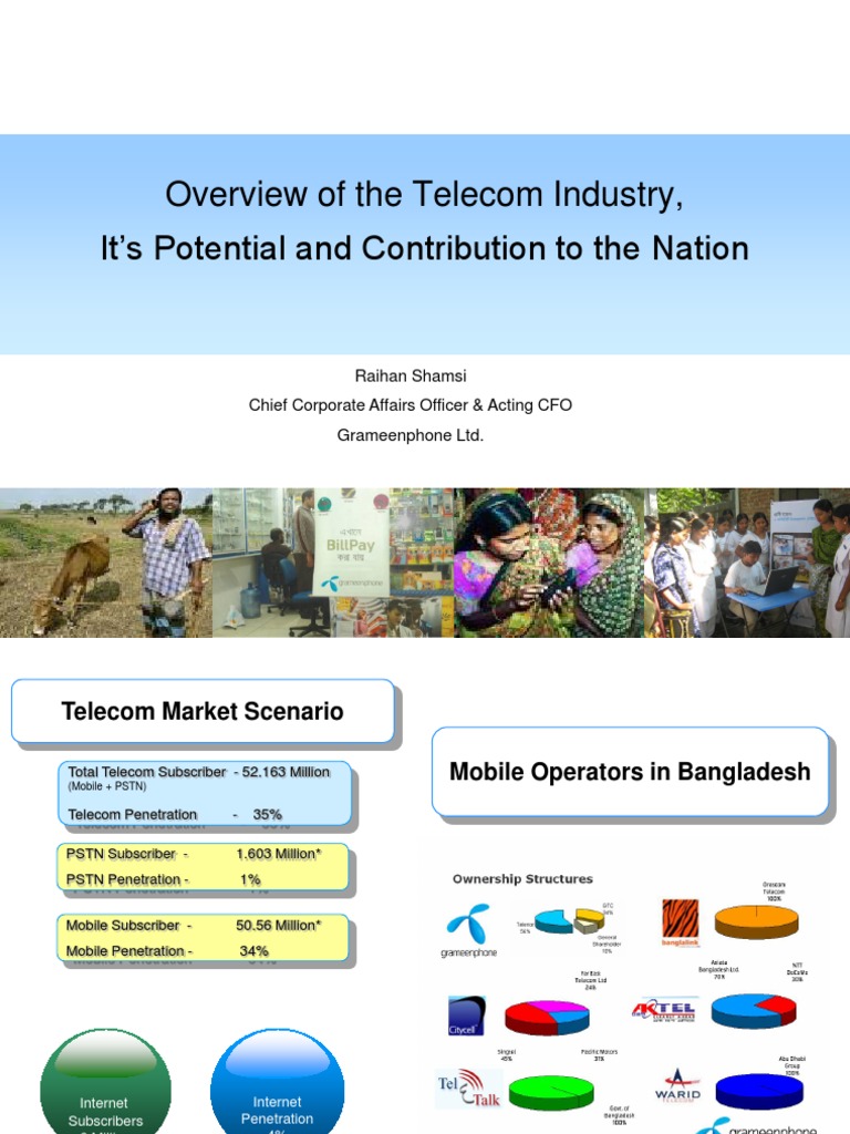 Overview of Telecom Industry-Bangladesh | PDF | Economic Growth ...