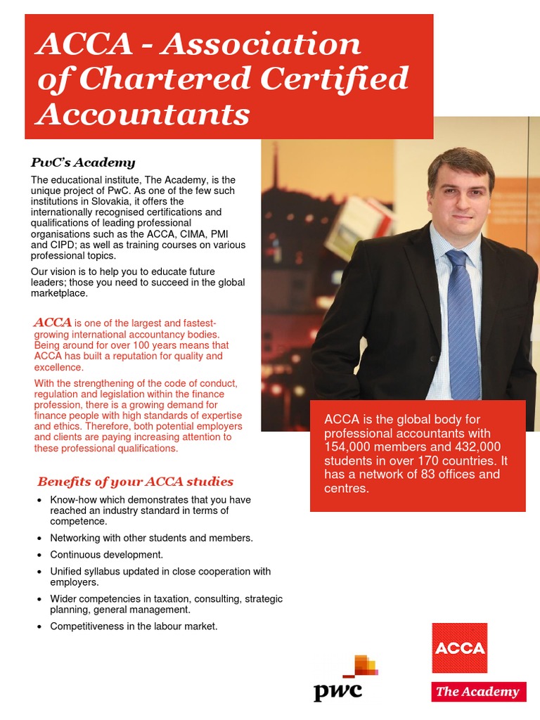 PWC Academy ACCA-Offering | PDF | Accountant | Pricewaterhouse Coopers