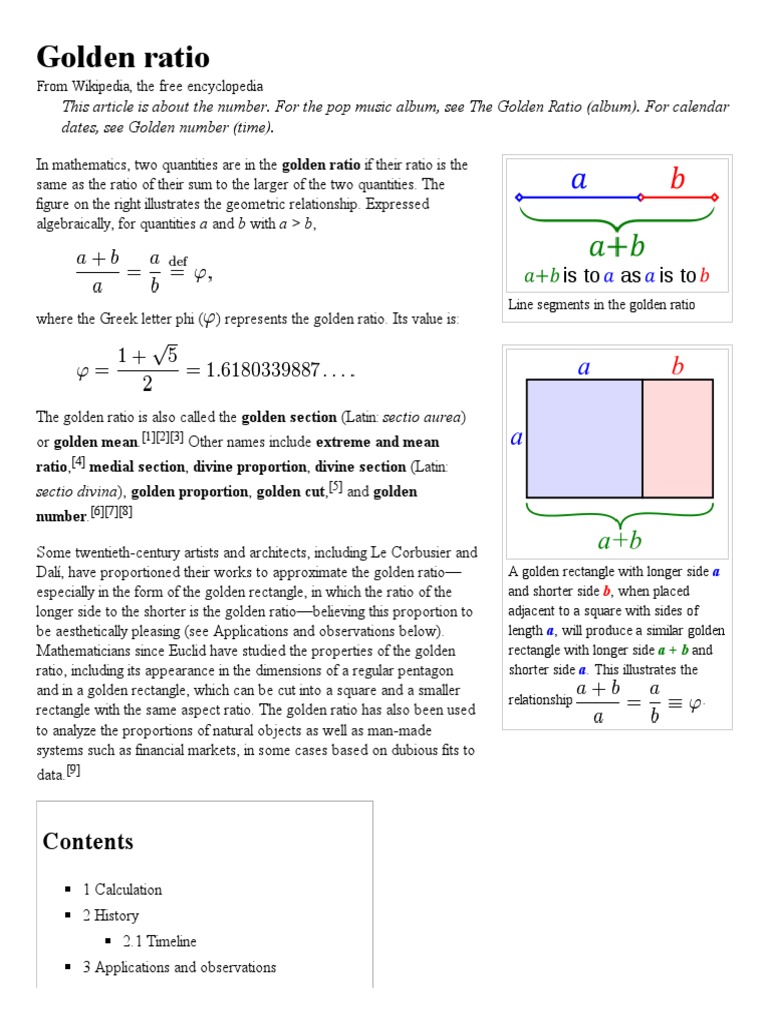Golden Ratio everything | Triangle | Mathematical Objects