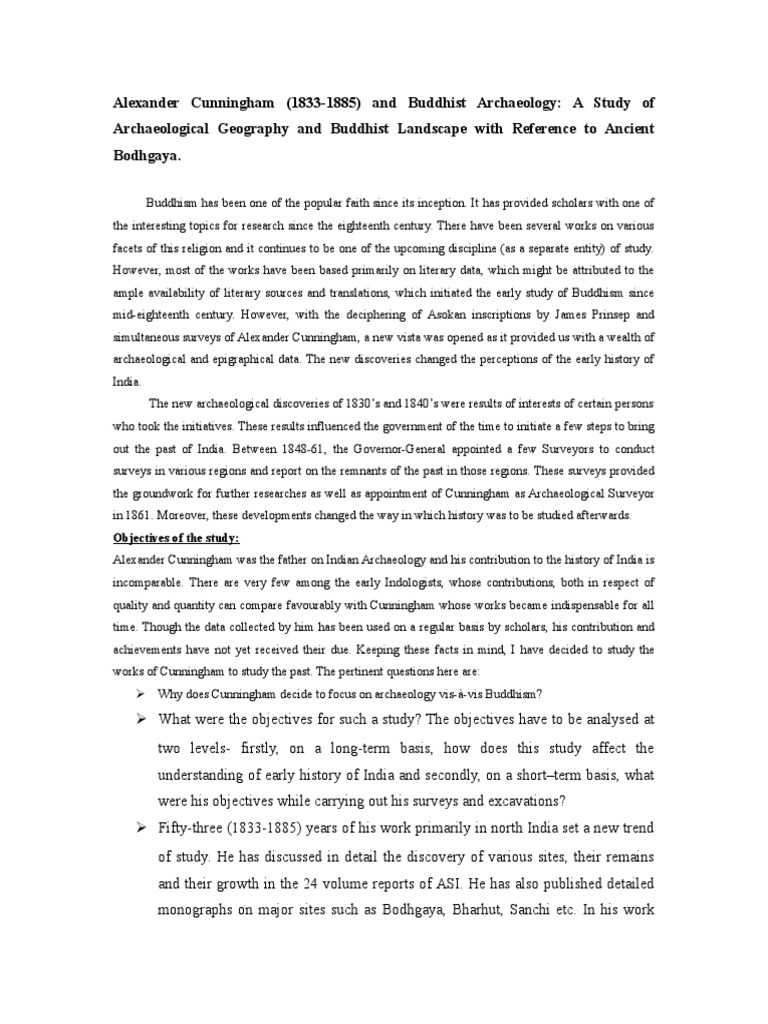 Alexander Cunningham | PDF | Gautama Buddha | Upanishads