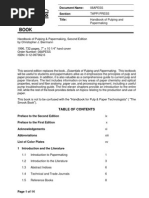 Handbook For Pulp and Paper Technologists | PDF