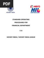 Standard Operating Procedure SOP For Acc | PDF | Invoice | Payments