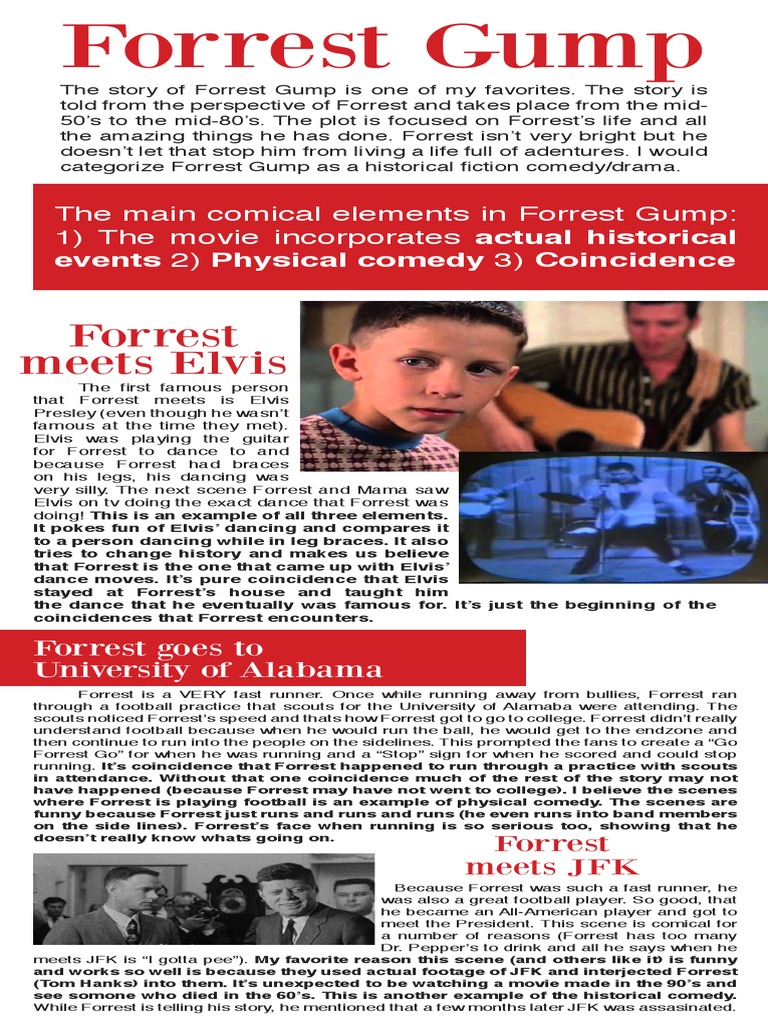 Forrest Gump | PDF | Elvis Presley | John Lennon