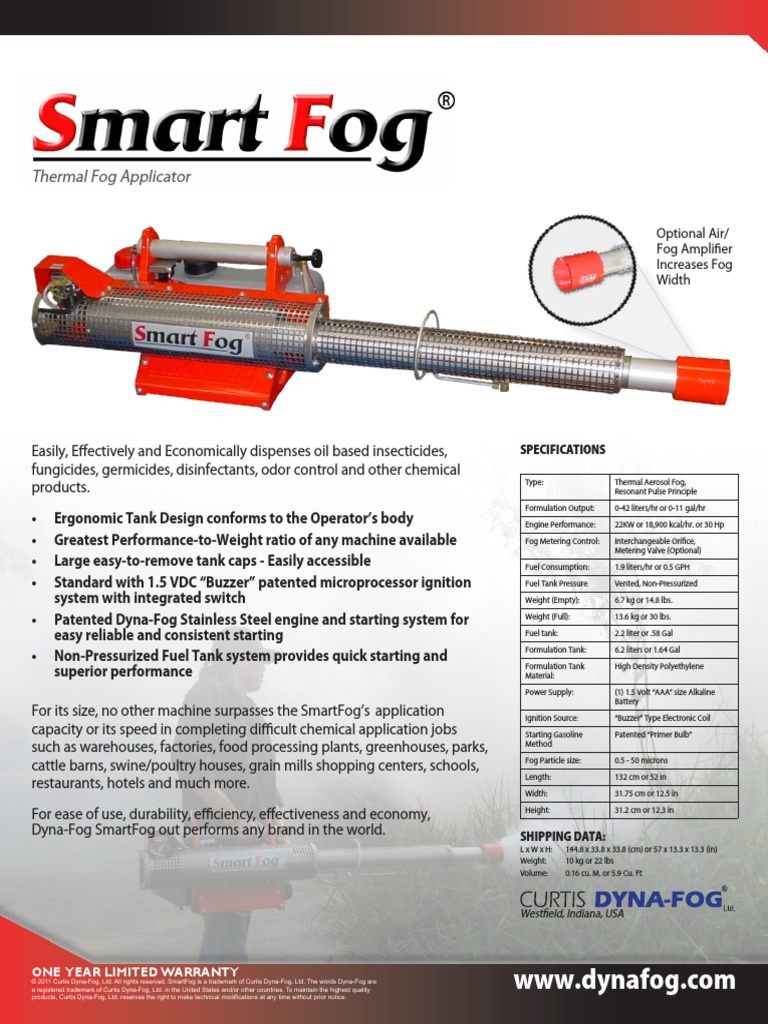 SmartFog English | PDF | Tanks | Fog