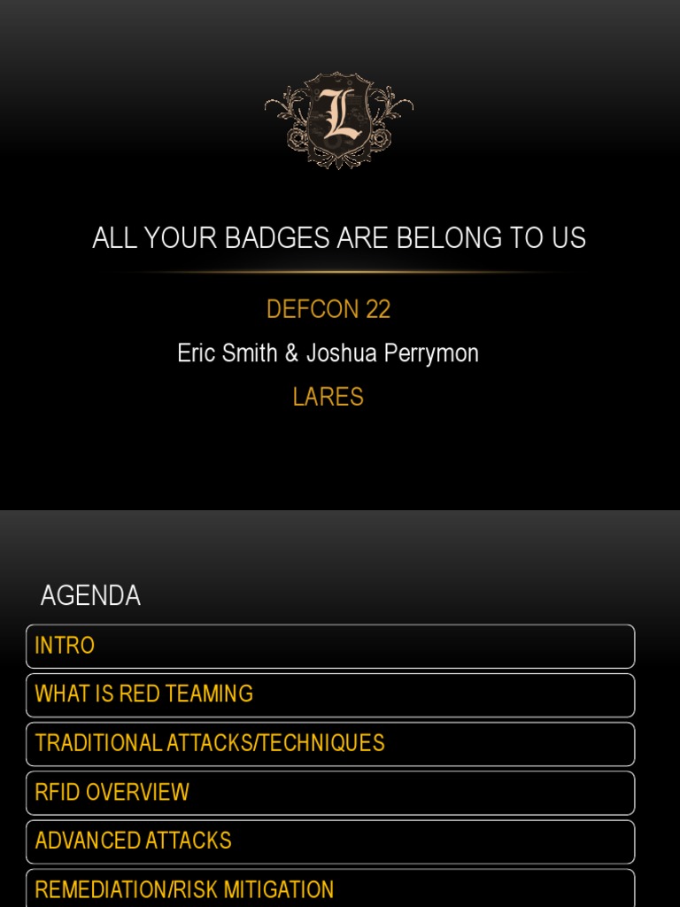 DEFCON 22 Badge Challenge Insights | PDF | Radio Frequency ...