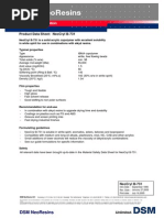 Dianal Resin Types | PDF | Poly(Methyl Methacrylate) | Resin