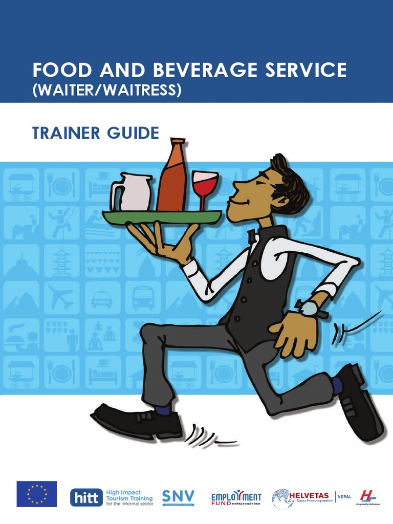 Waiter Training Guide for Nepal's Tourism | PDF | Menu | Restaurants