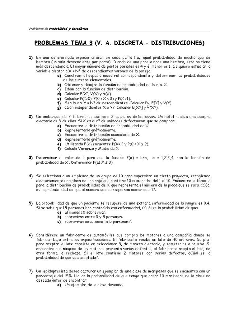 EJER3 | PDF | Probabilidad | Distribución de probabilidad