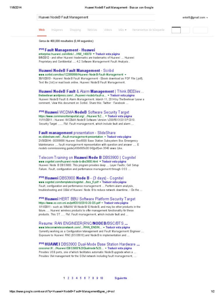 Huawei NodeB Fault Management - Buscar Con Google | PDF | Portable ...