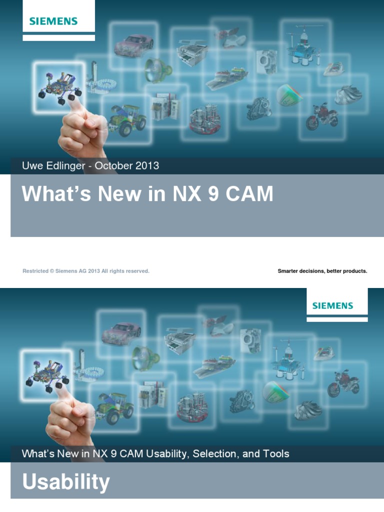 NX9 CAM Whats New V1 | PDF | Product Lifecycle | Machining