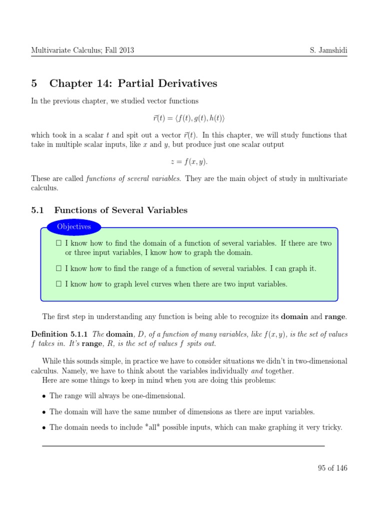 Functions Of Several Variables Function Mathematics Curve