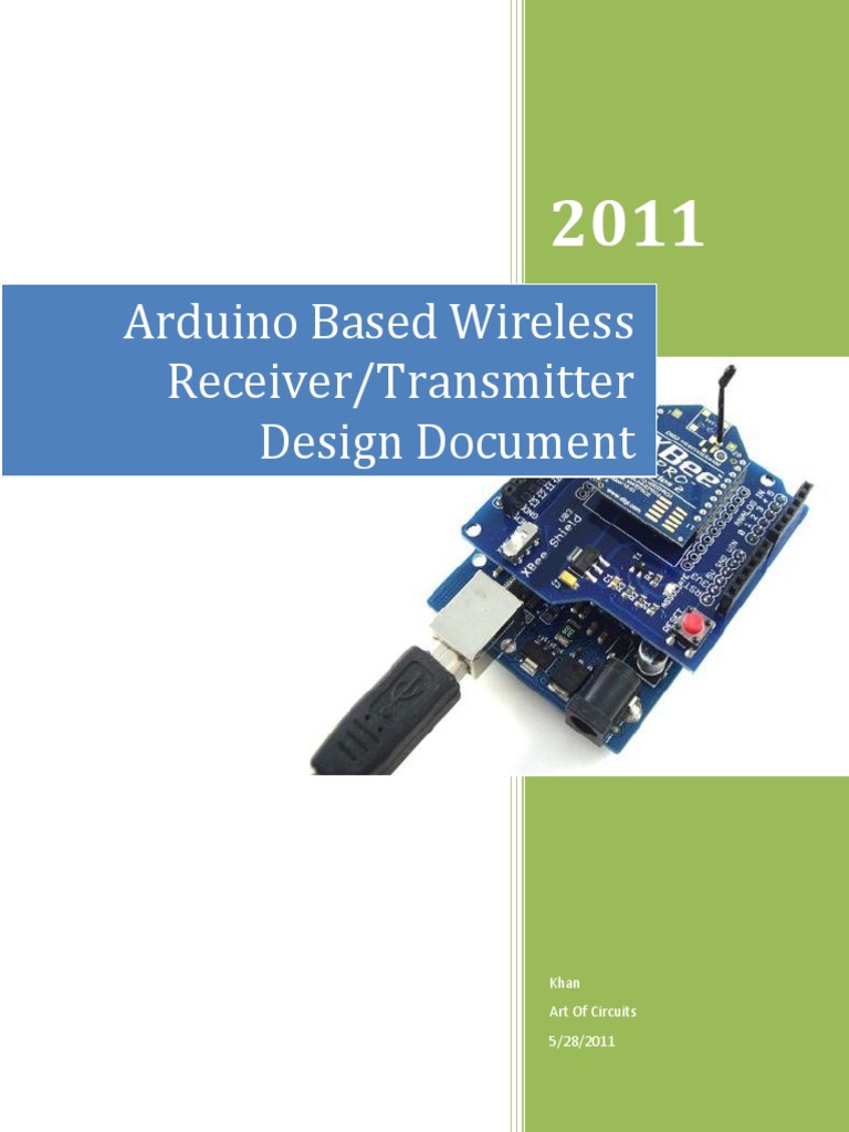 Arduino Wireless Receiver - Transmitter Design - Document | PDF ...