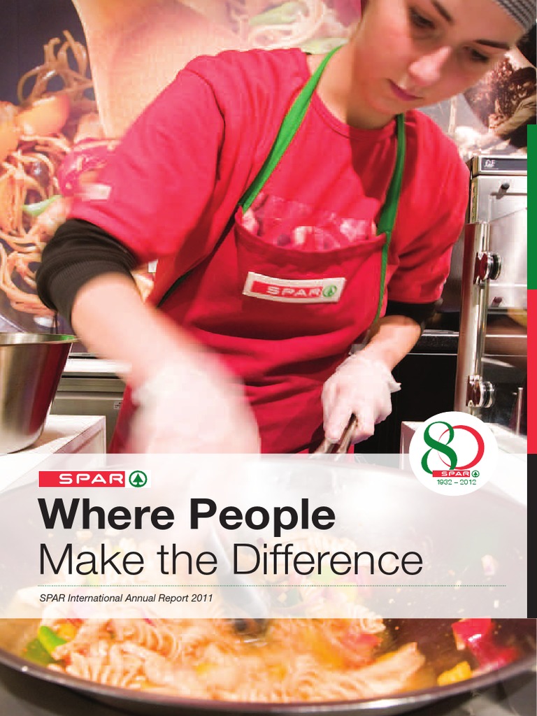 Spar International Annual Report 2011 | PDF | Retail | Supermarket