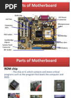 Identifying Motherboard Hardware Parts and Its Function | PDF | Bios ...