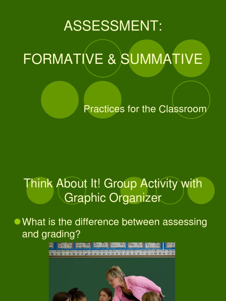 ASSESSMENT - Fromative - Summative | PDF | Educational Assessment ...