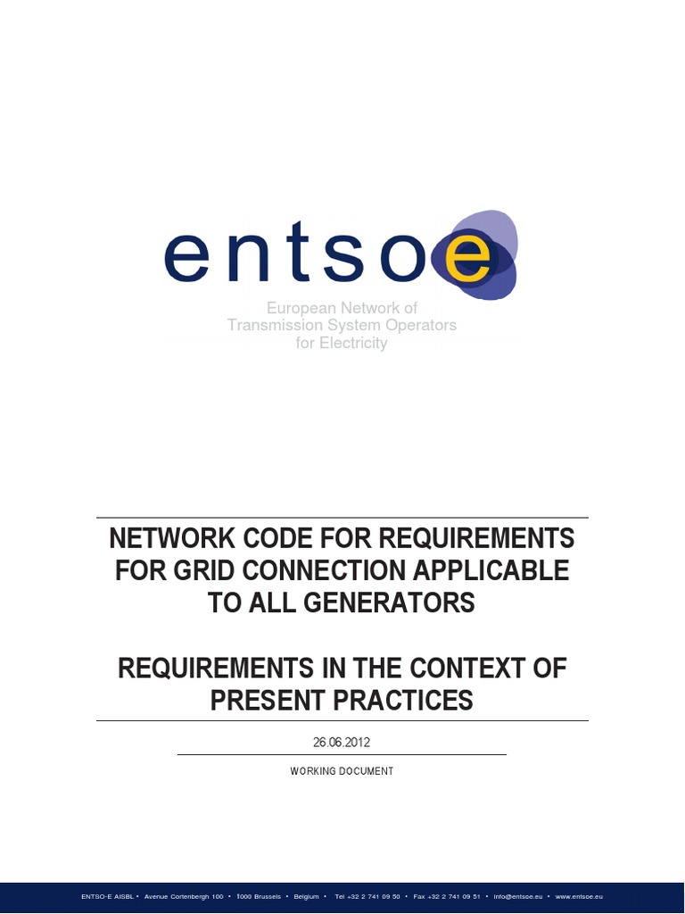 NC RFG - Requirements in The Context of Present Practices | PDF ...