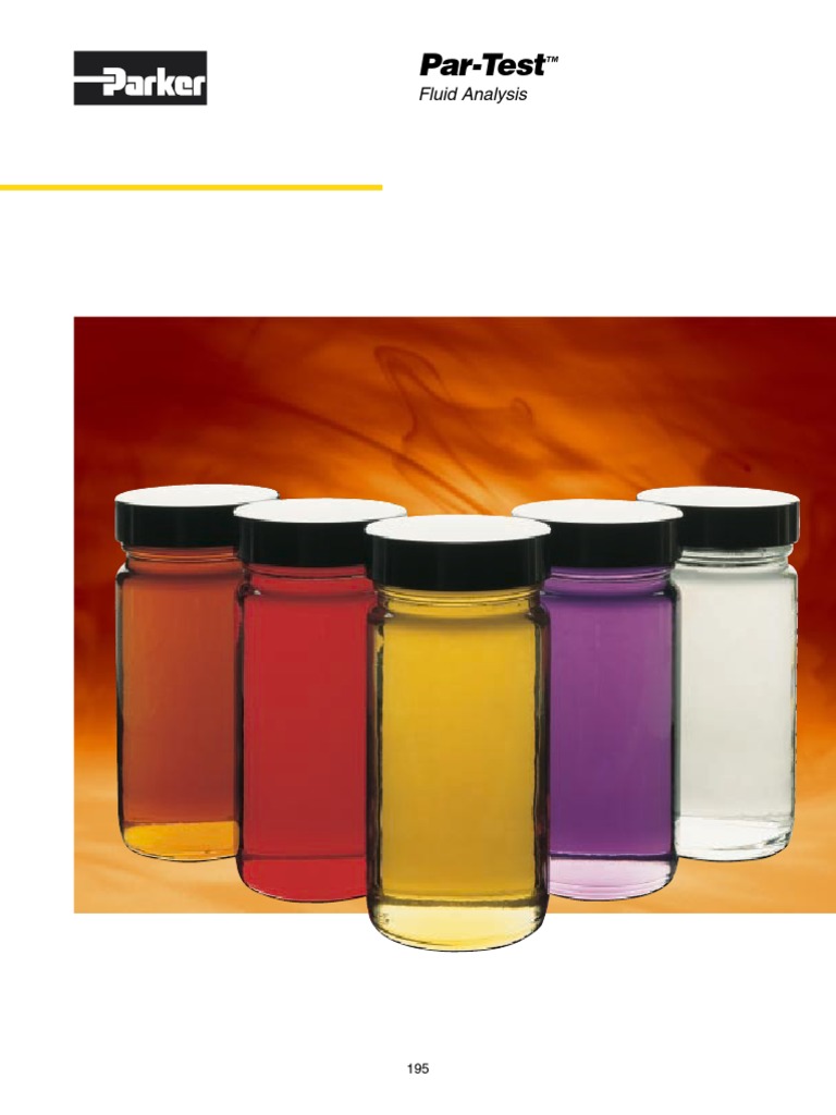 Par-Test: Fluid Analysis | PDF | Non Ferrous Metal | Metals
