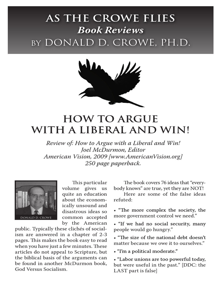 2010 Issue 6 - As The Crowe Flies: Book Reviews by Don Crowe - Counsel ...