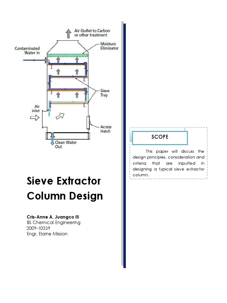 Sieve Tray Extractor | PDF | Foam | Pressure