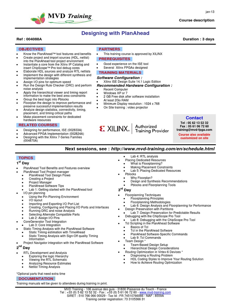 Designing With PlanAhead | PDF | Field Programmable Gate Array | Hardware Description Language