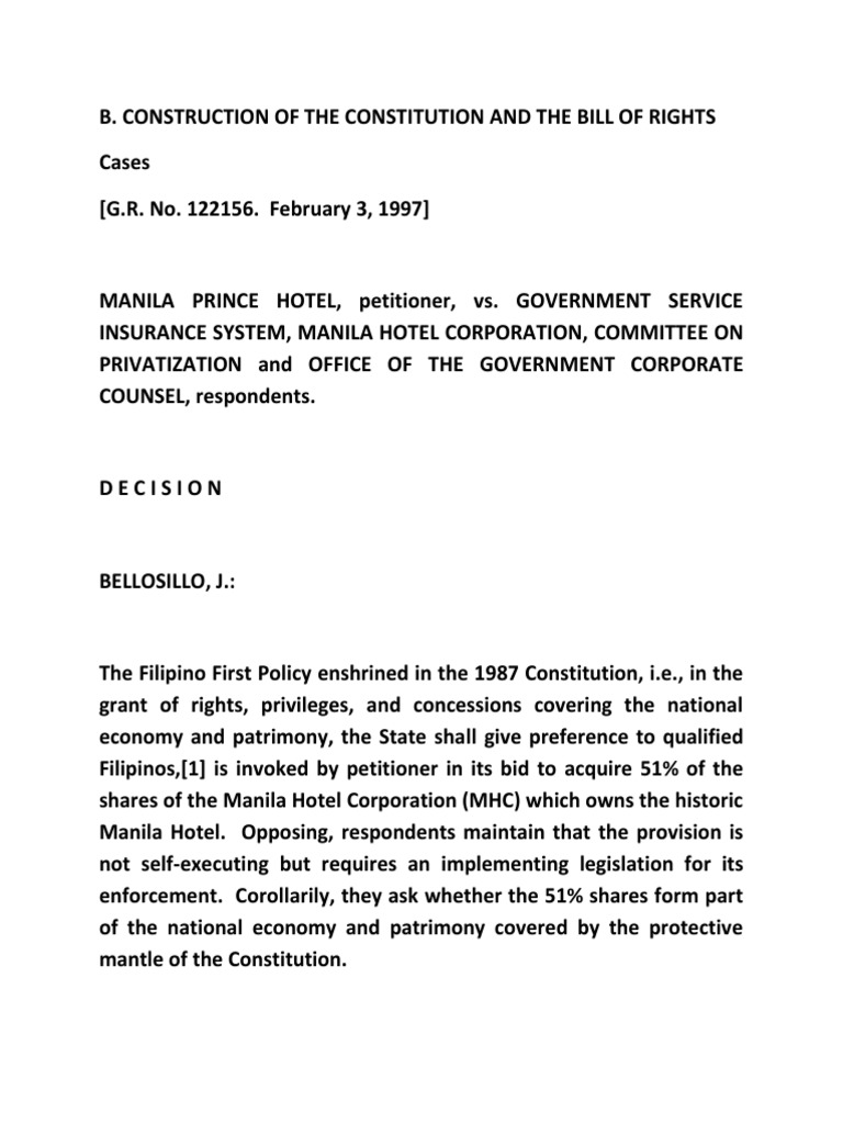 Cases | PDF | Constitution | Property