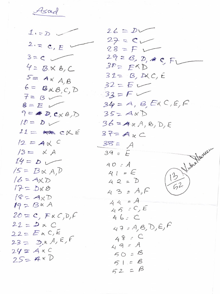 Mathematical Equations and Variables Guide | PDF