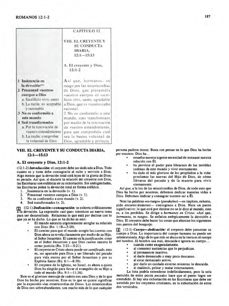 Sacrificio Vivo: Romanos 12:1-2 | PDF | Cristo (título) | Sacrificio