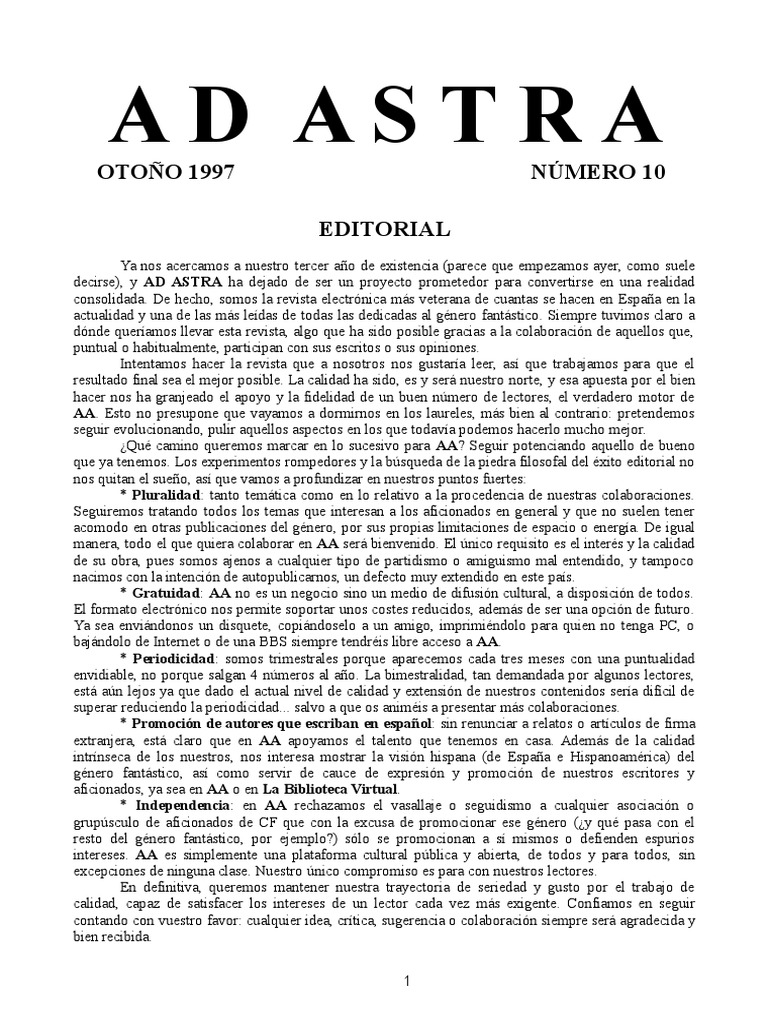 Astra 10 | PDF | Objeto volador no identificado | Clonación