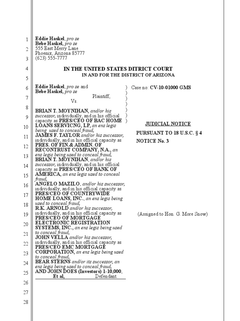 Judicial Notice 3 Gen | PDF | Judiciaries | Legal Procedure