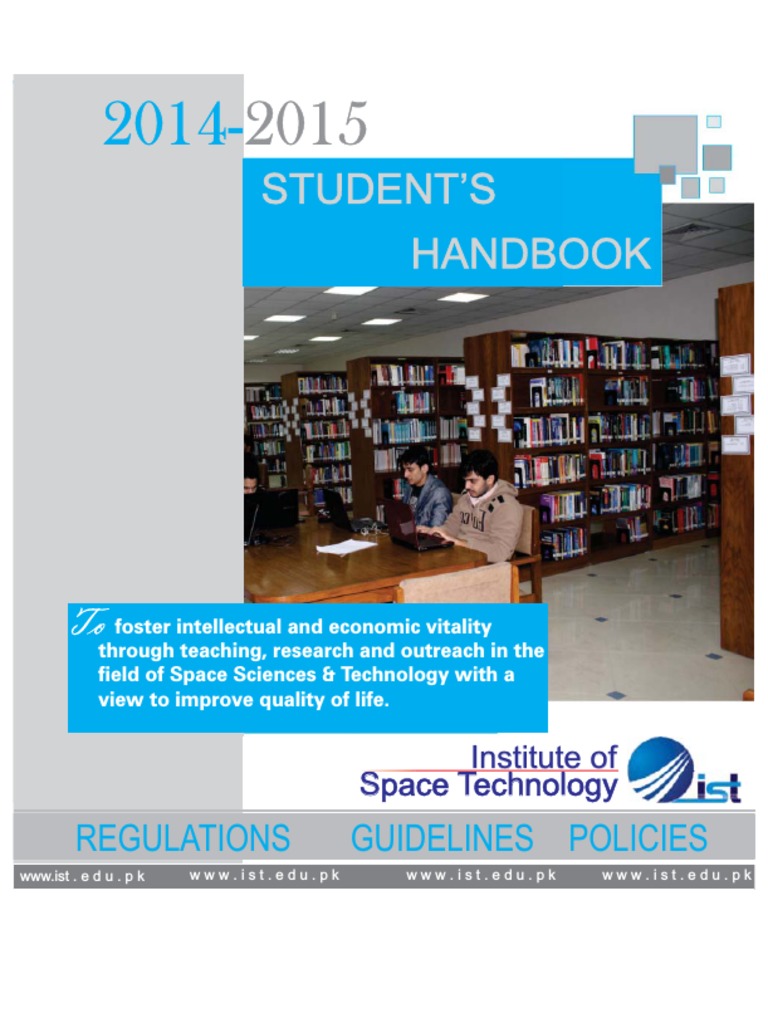 Student Hand Book | PDF | Course Credit | Grading (Education)