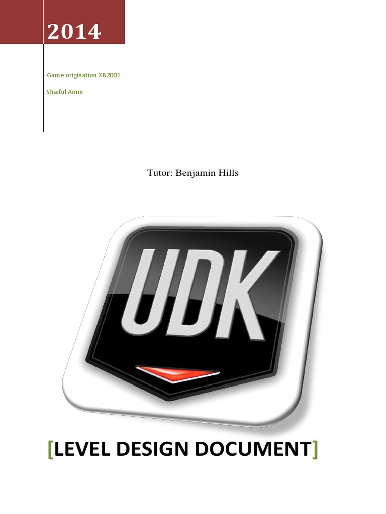 Level Design Document 6 | Download Free PDF | Elevator | Video Games