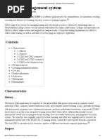 Lms Evaluation Checklist | PDF | Software | Computing