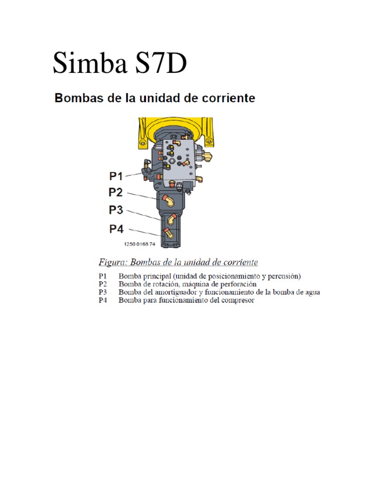 Ficha Técnica de Simba S7D | PDF