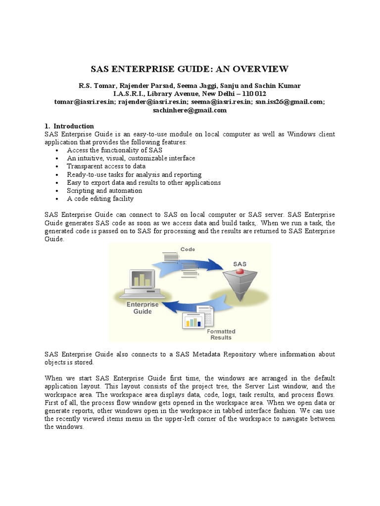 11-SAS Enterprise Guide | PDF | Scatter Plot | Chart